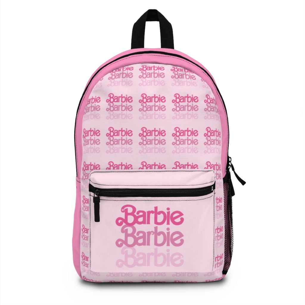Pink Barbie Backpack with Iconic Logo - Fashionable and Functional ...