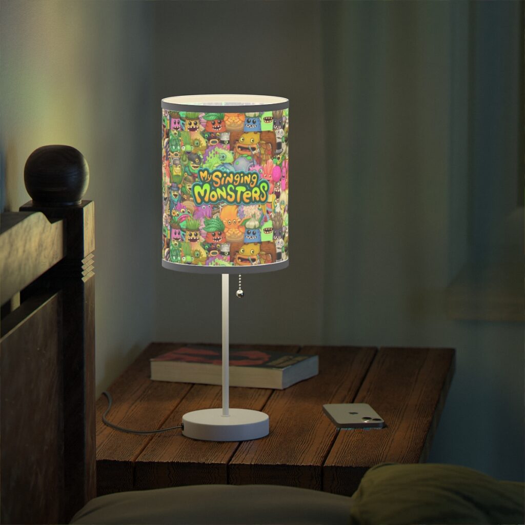 My Singing Monsters. Lamp on a Stand (Green) - Cool Kiddo