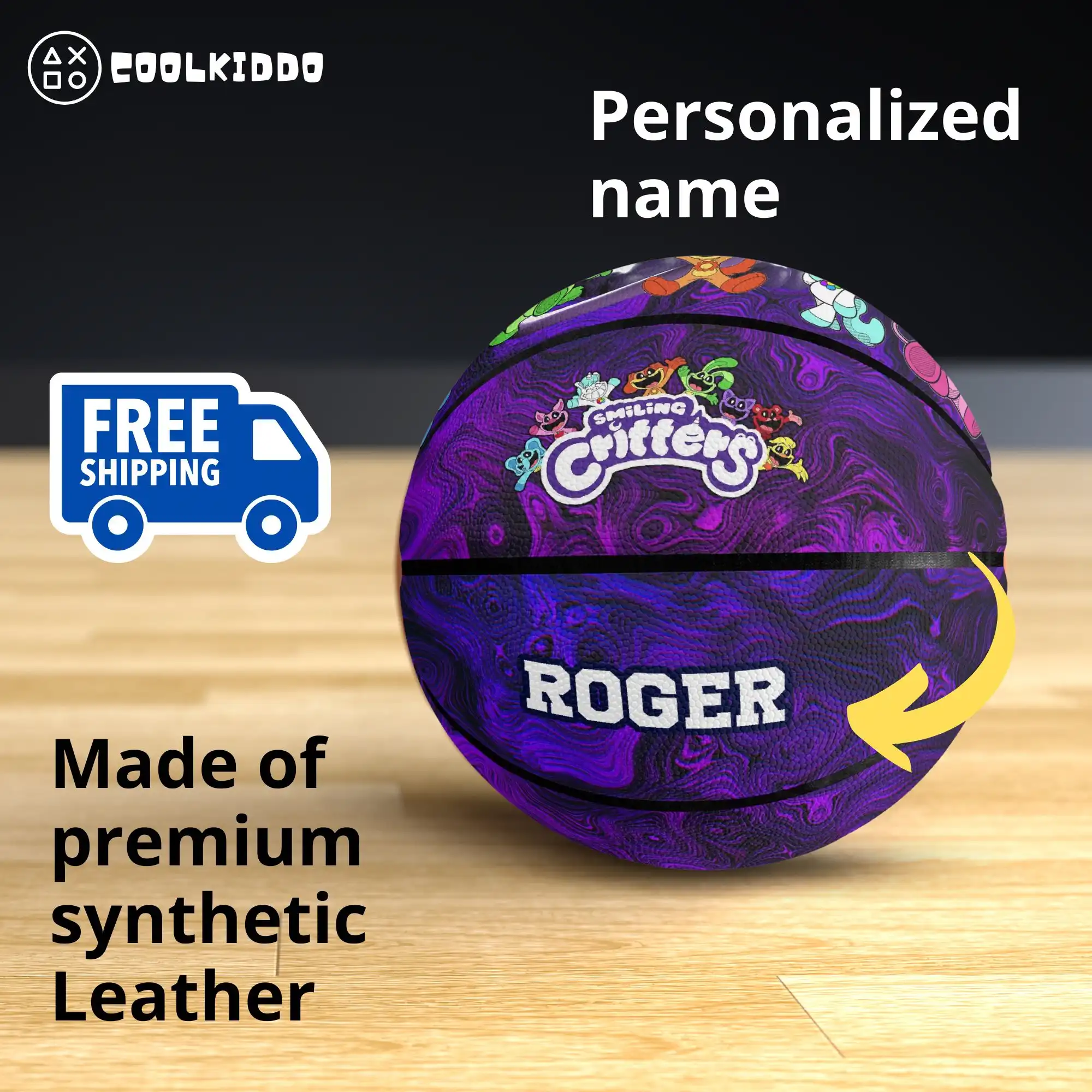 Smiling Critters Basketball - Poppy Playtime Video Game Inspired Ball ...