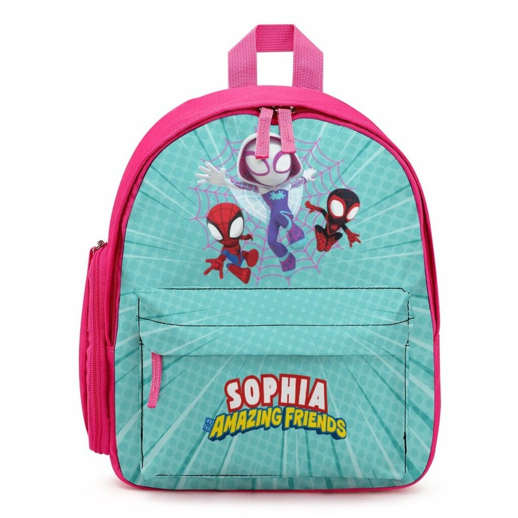 Spidey and his Amazing Friends Children's Pink School Bag ...