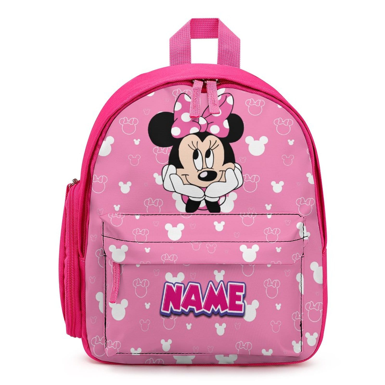 Personalized Minnie Mouse Children's School Bag - Toddler's Backpack ...