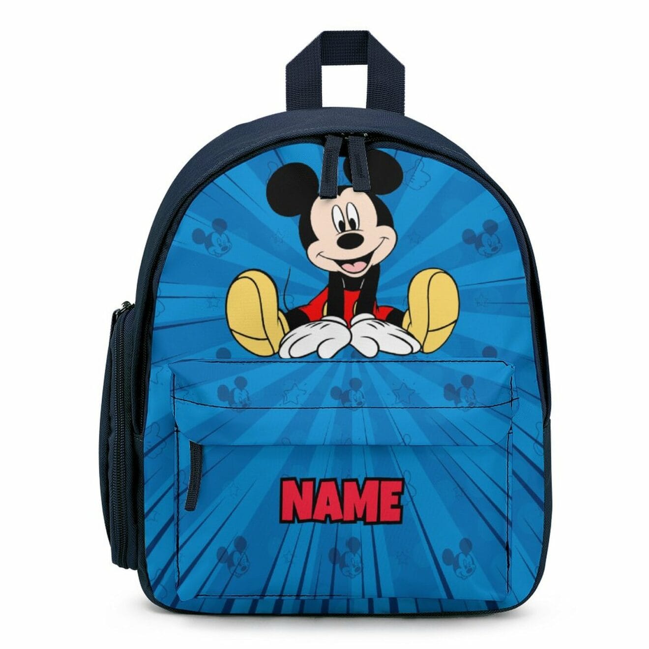 Personalized Mickey Mouse Children's School Bag - Toddler's Backpack ...